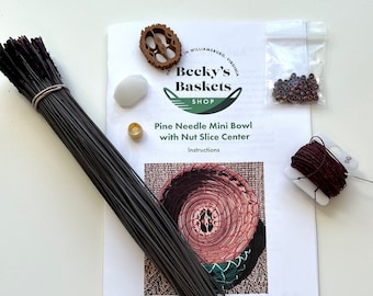 Pine Needle Basket Kit - Etsy