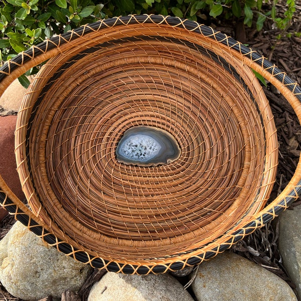Pine Needle Basket - Etsy