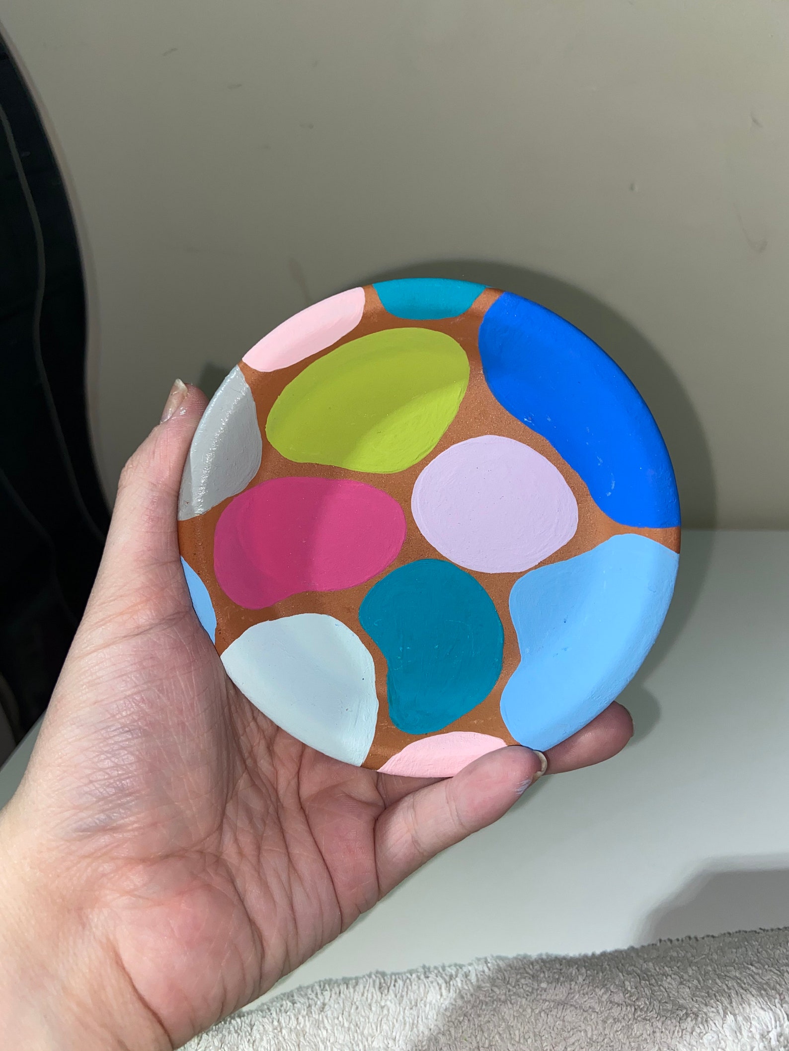 Hand Painted Plant Pot Abstract Plant Pot Abstract Painted - Etsy New ...