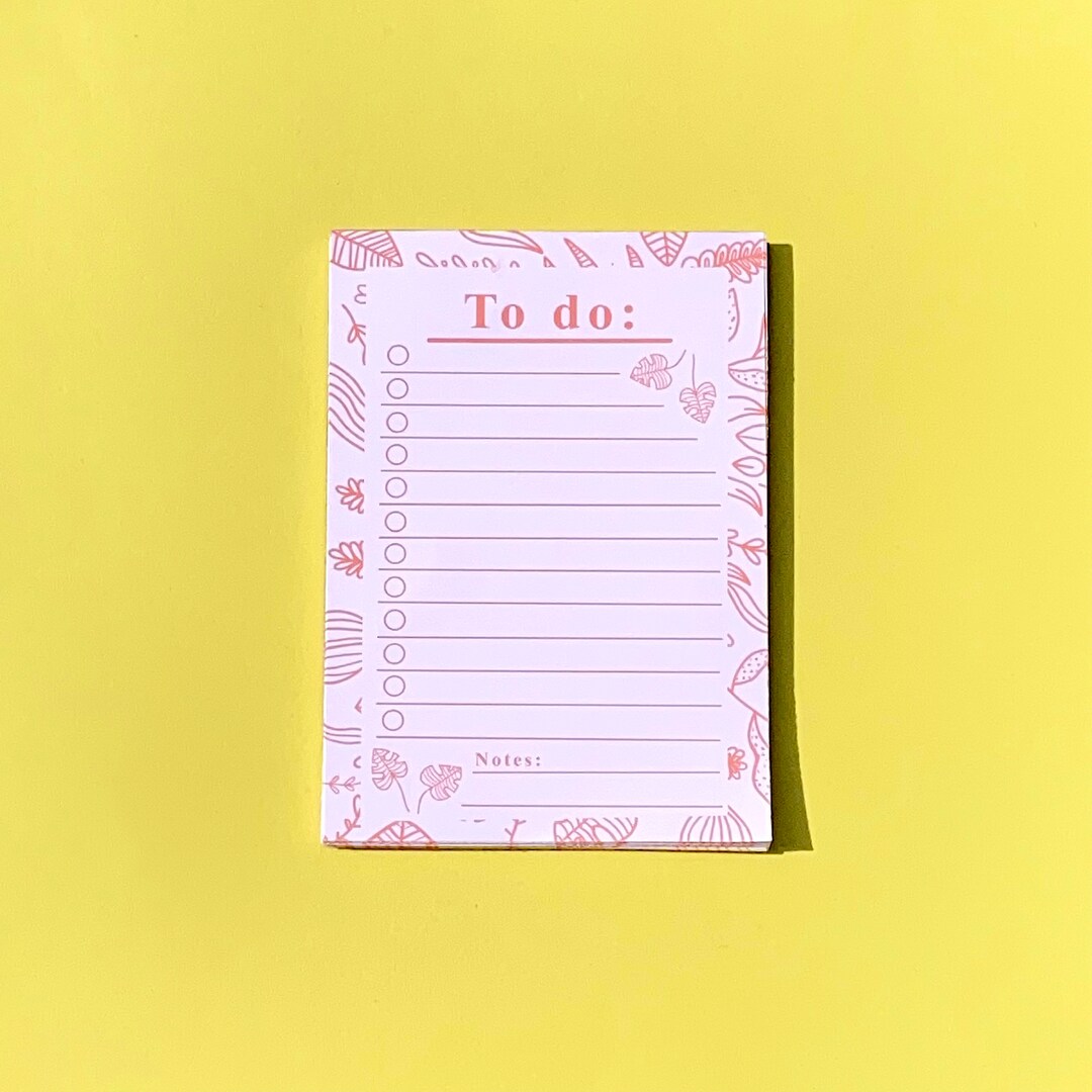 Botanical to Do List - Etsy
