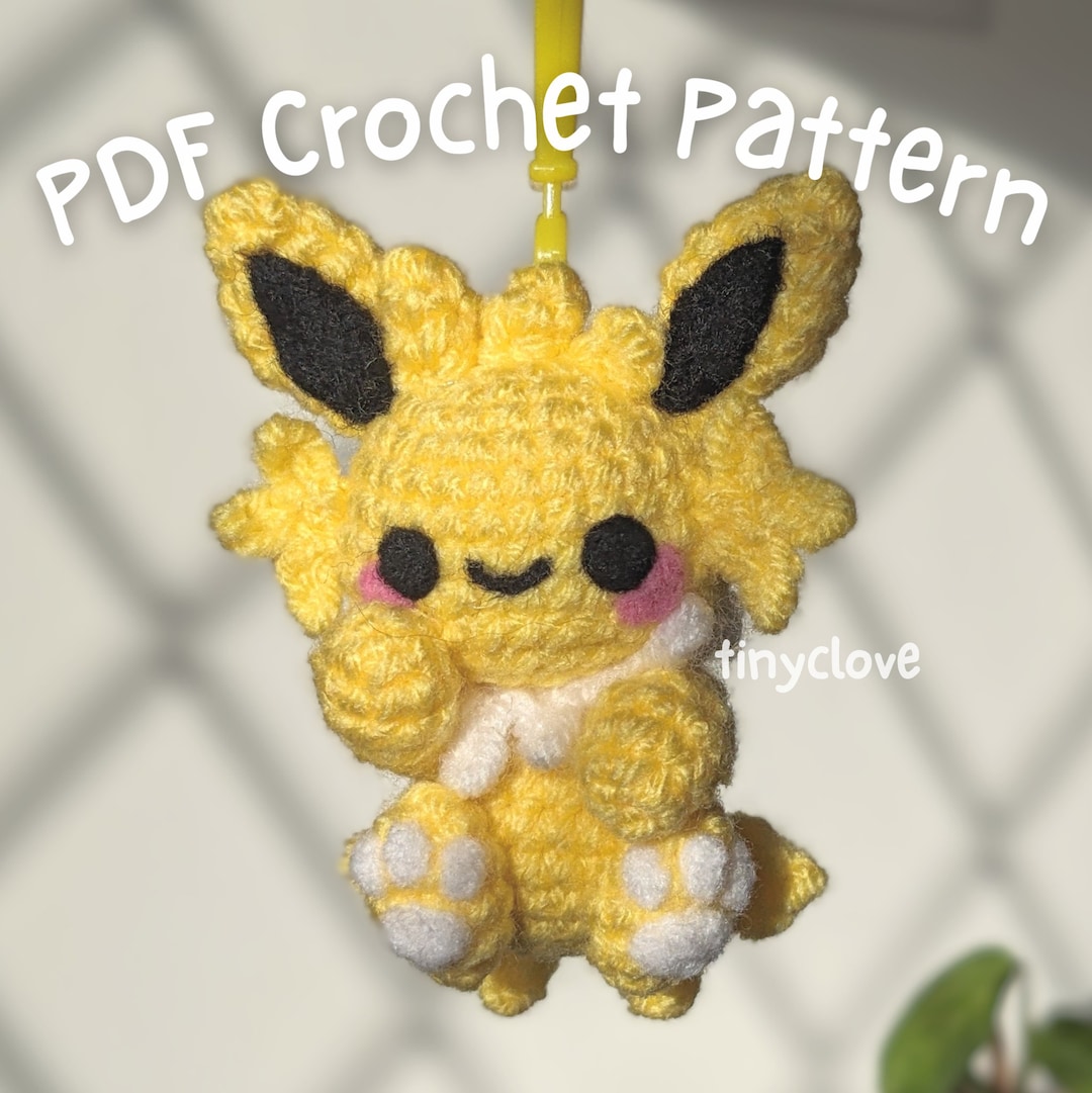 Jolteon PDF Crochet Pattern - Etsy