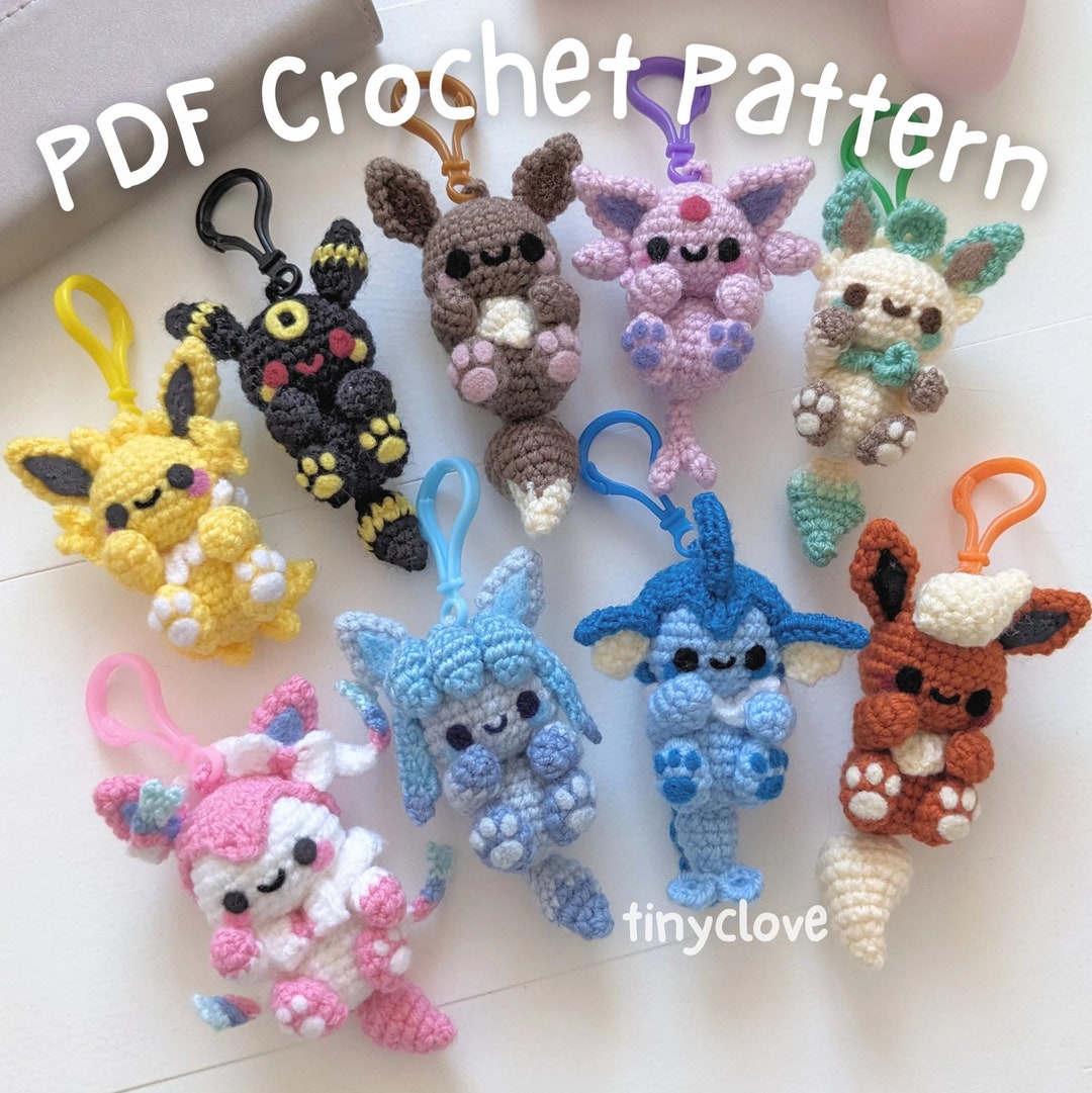 Eeveelutions Pokemon Crochet Pattern - Etsy