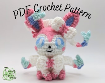 Crochet Pattern Sylveon - Etsy