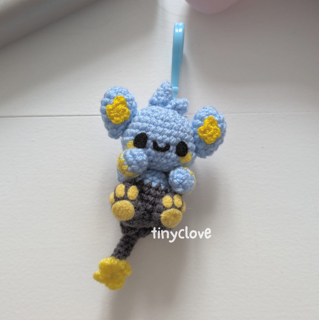 Shinx Crochet Plush Amigurumi - Etsy