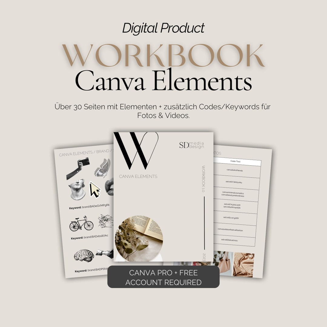 Workbook Cheat Sheet - Canva Elements 1.0 , Secret Codes Tags Cheat List, Elements for Canva - Etsy