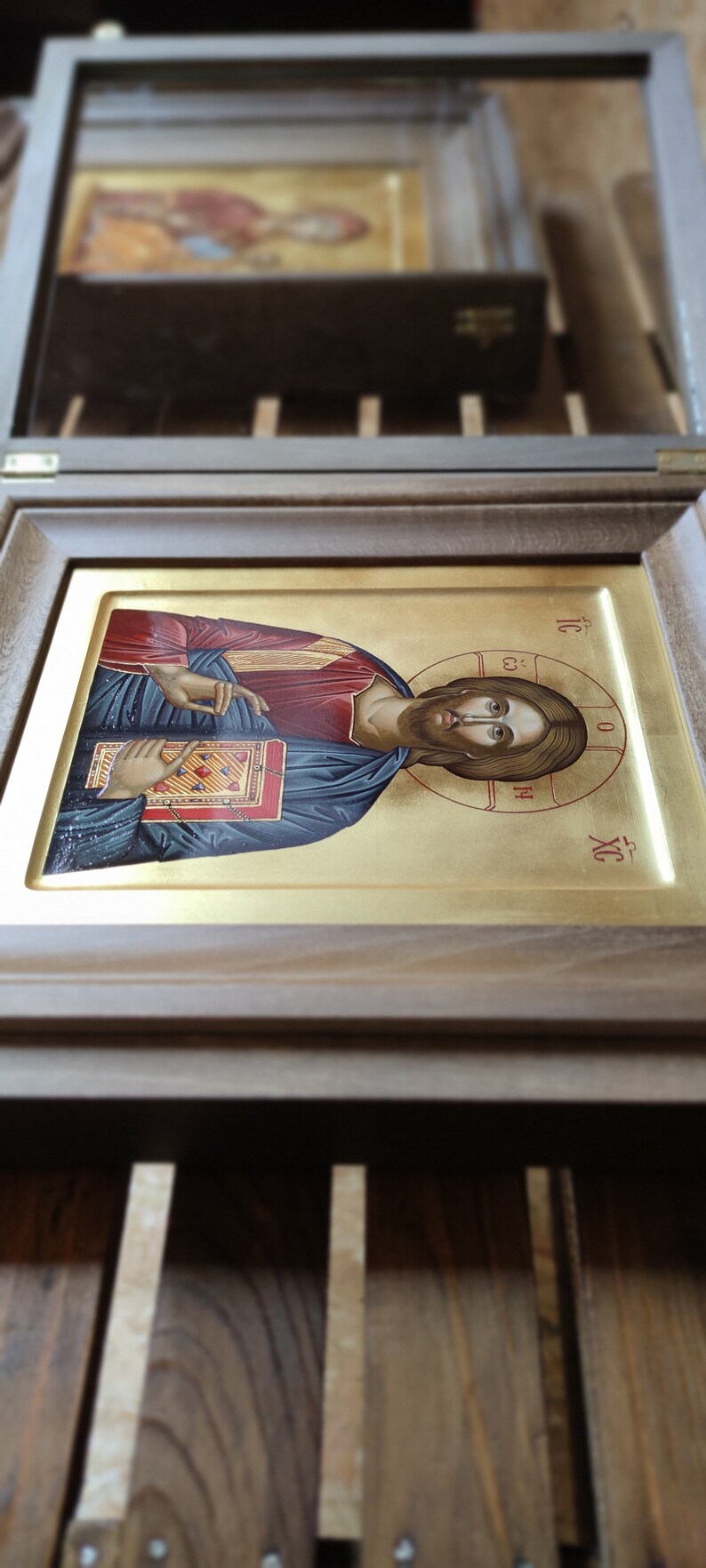 Wedding Orthodox Hand Painted Icons in Case, Icons for a Family and ...