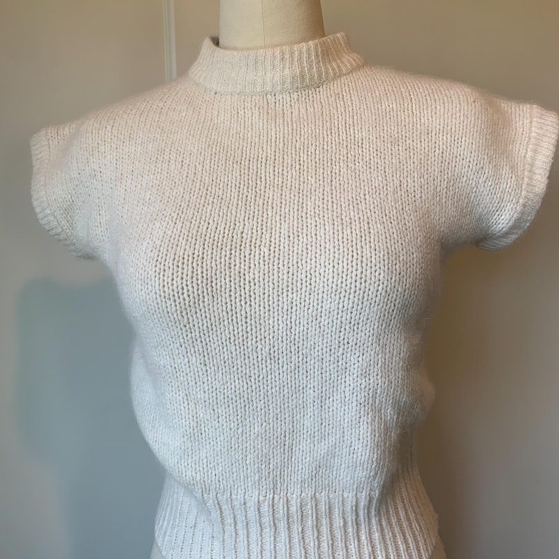 Vintage Silk Angora Sweater - Etsy