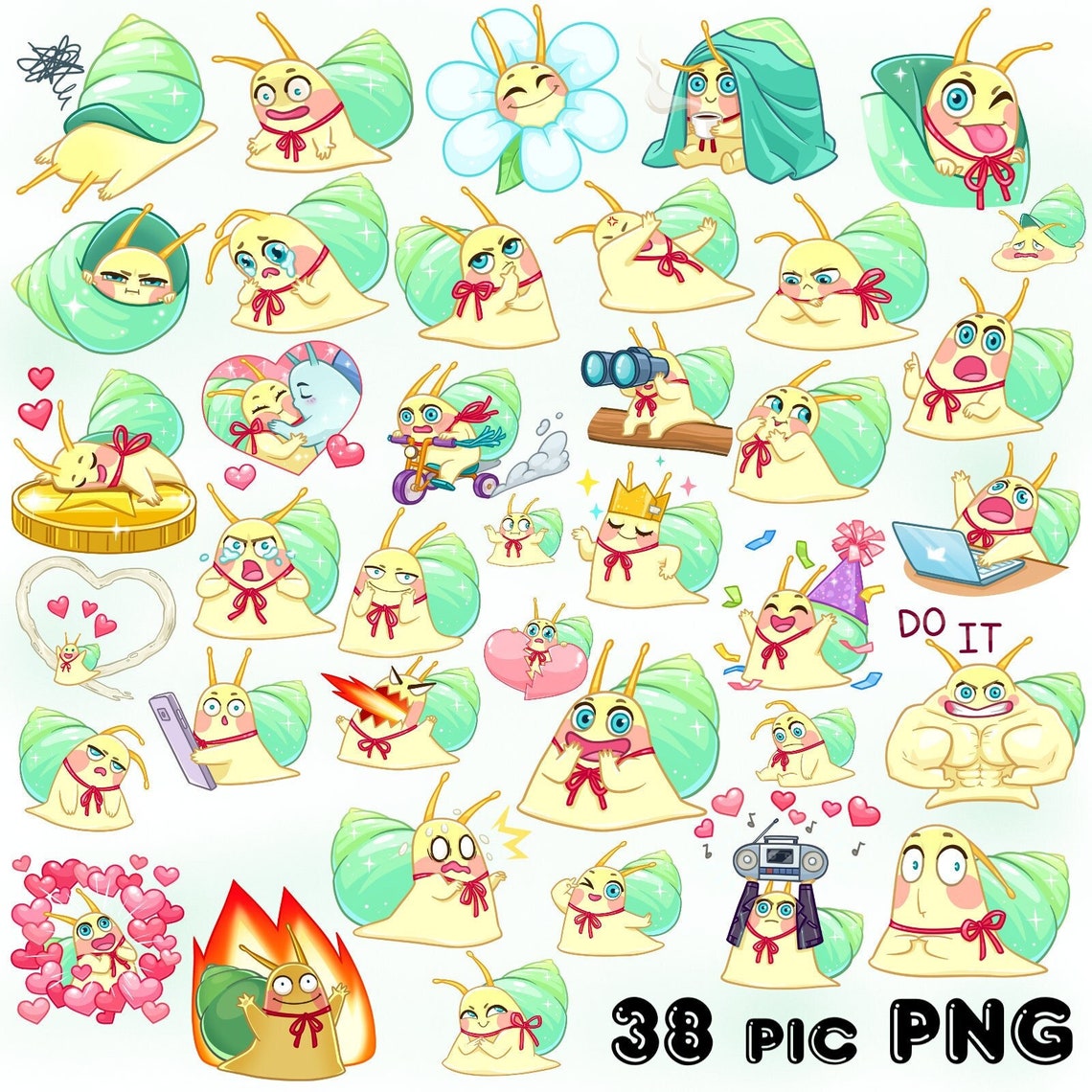 Snail Png Funny Snail Png Kawaii Snail Png Birthday Snail - Etsy
