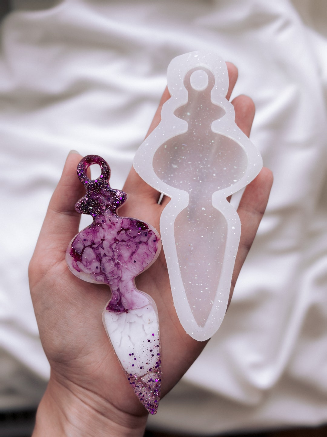 Food-grade Silicone Mold for Icicle-shaped Christmas Ornaments Perfect ...