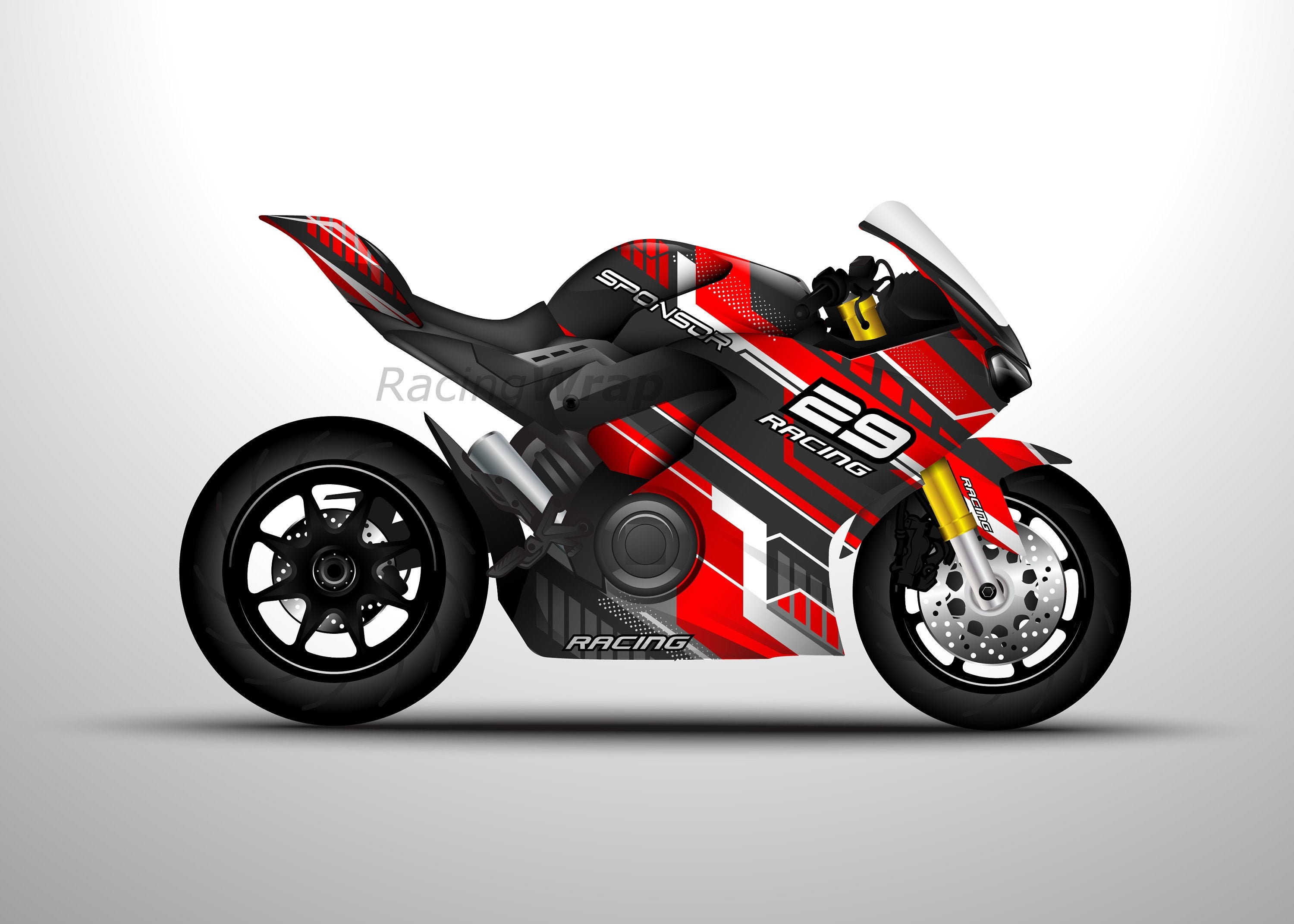 Templates Paper Design & Templates Vehicle Livery Digital Illustration ...