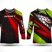 Speedy Style: Long Sleeve Racing Jersey Design for Motorcycle & Cycling ...