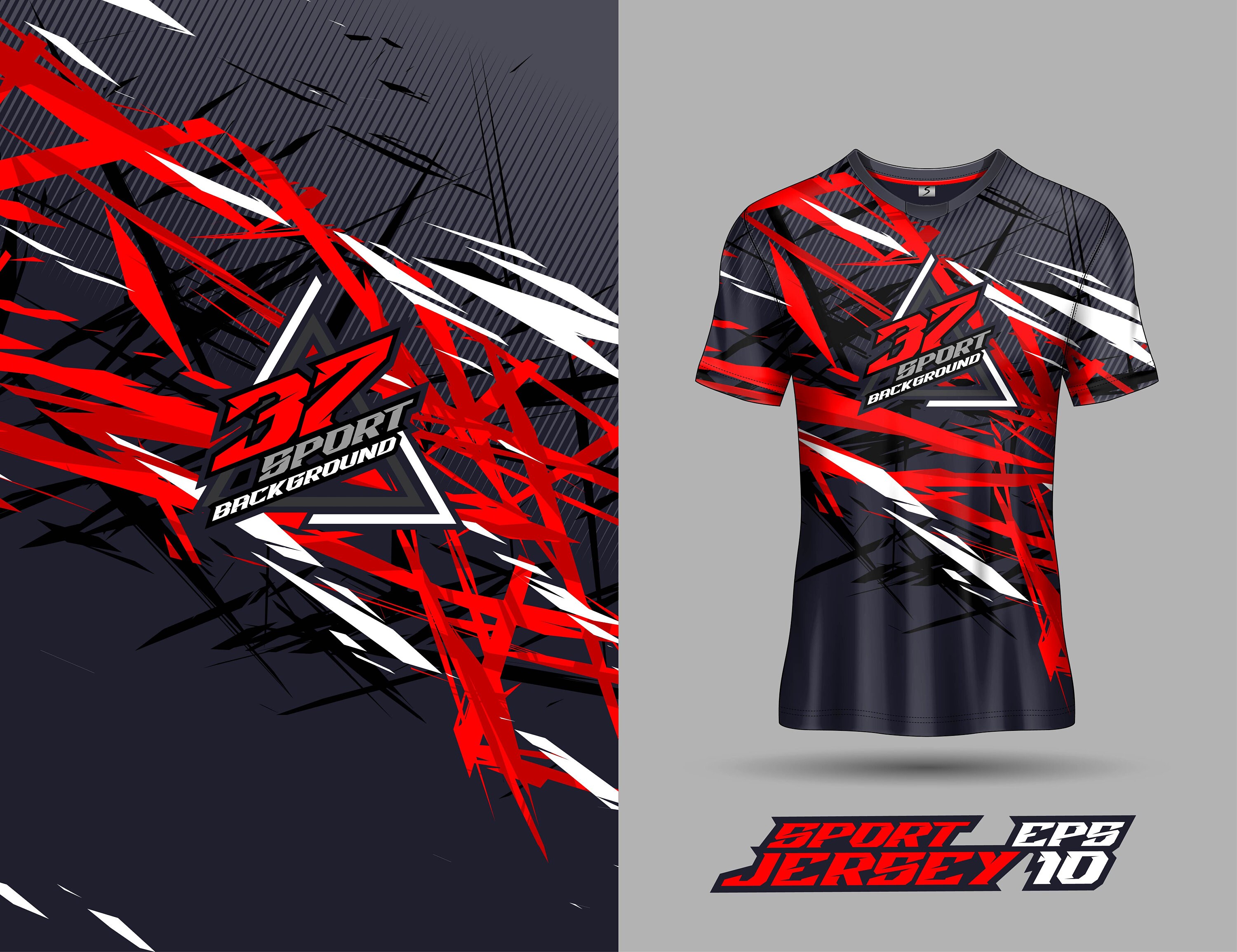 Top 100 Best Custom Grunge Sport Jersey Design for Print on Demand ...