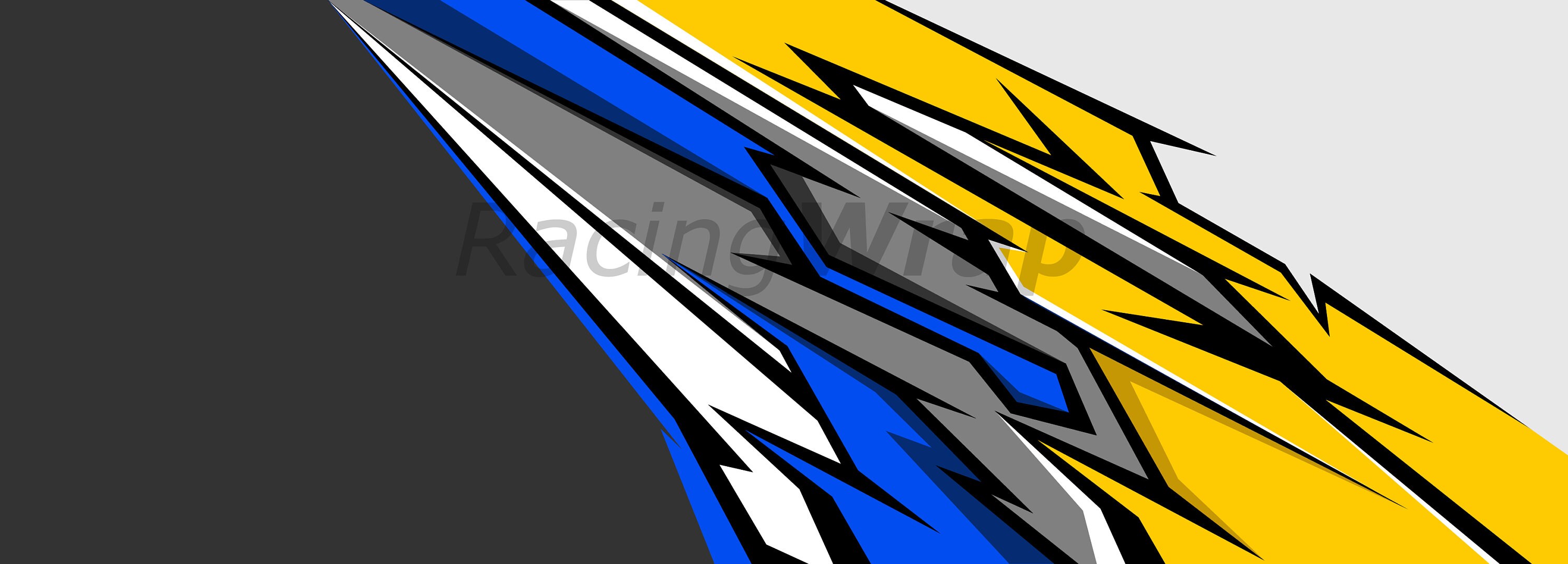 Templates Paper Design & Templates Vehicle Livery Digital Illustration ...