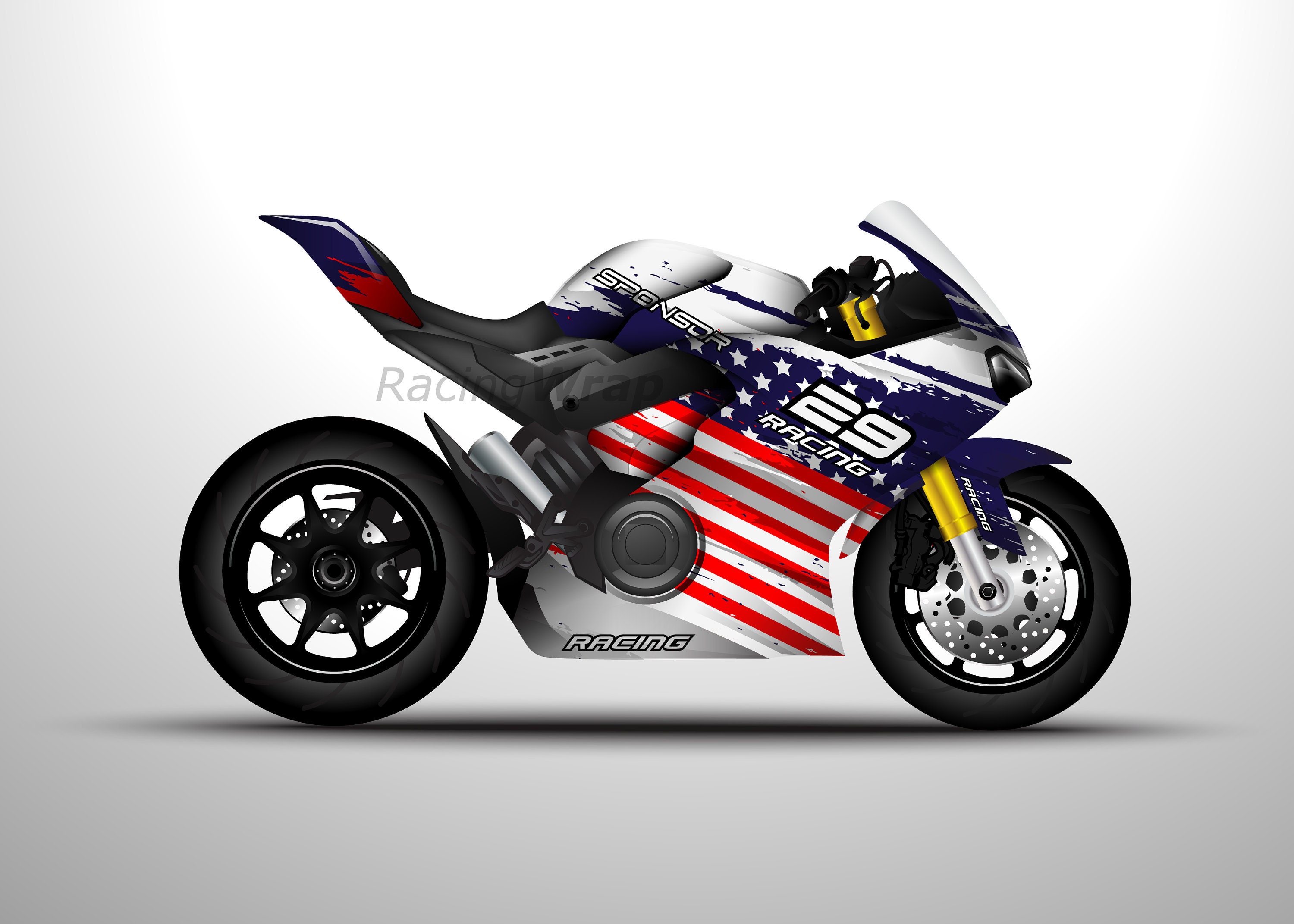 Stickers Design For Motorbikes