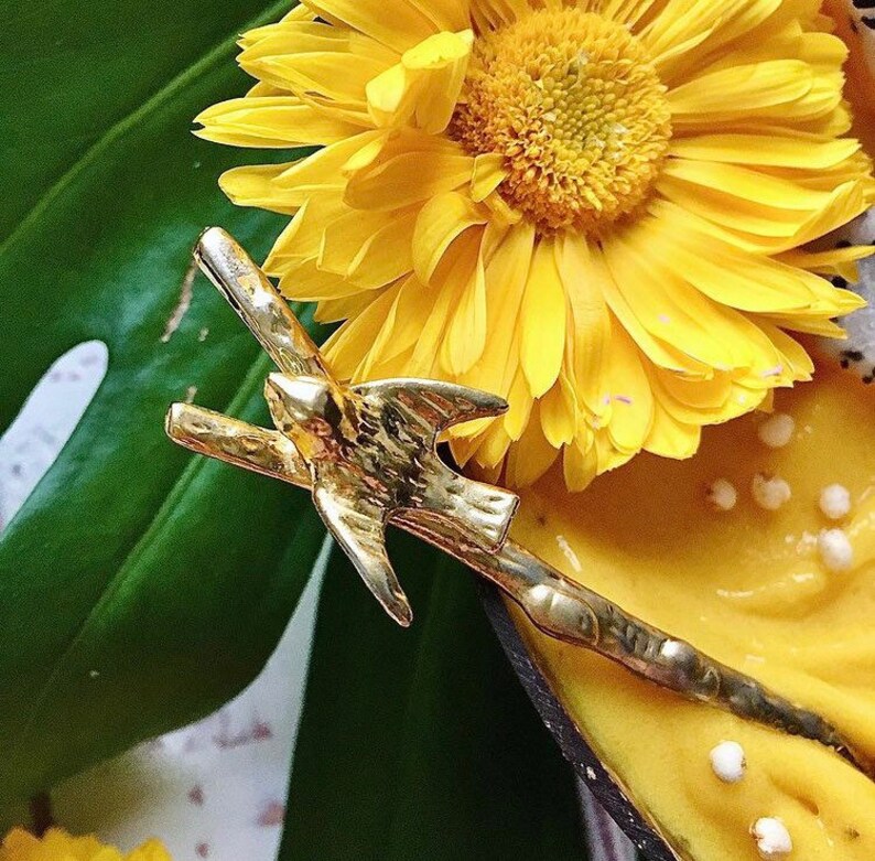 Fairy Tale Coffee Spoons Magic Wand Rose Bird Coffee | Etsy