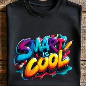Smart is Cool PNG, Colorful Back to School Clip Art, Inspiring Quotes ...