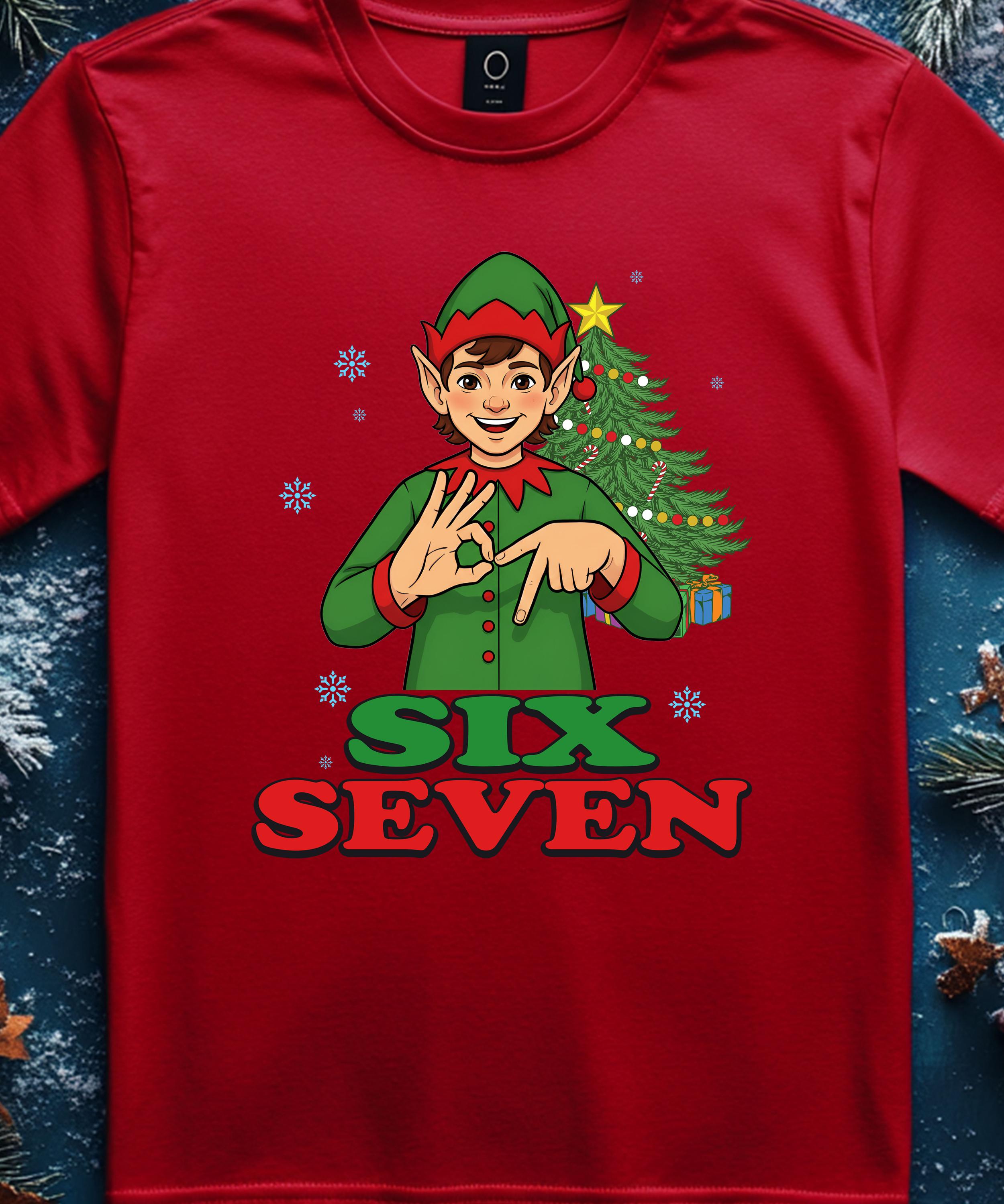 67 Meme Christmas PNG, Elf 67 Meme Hand Sign Digital Download, Six ...