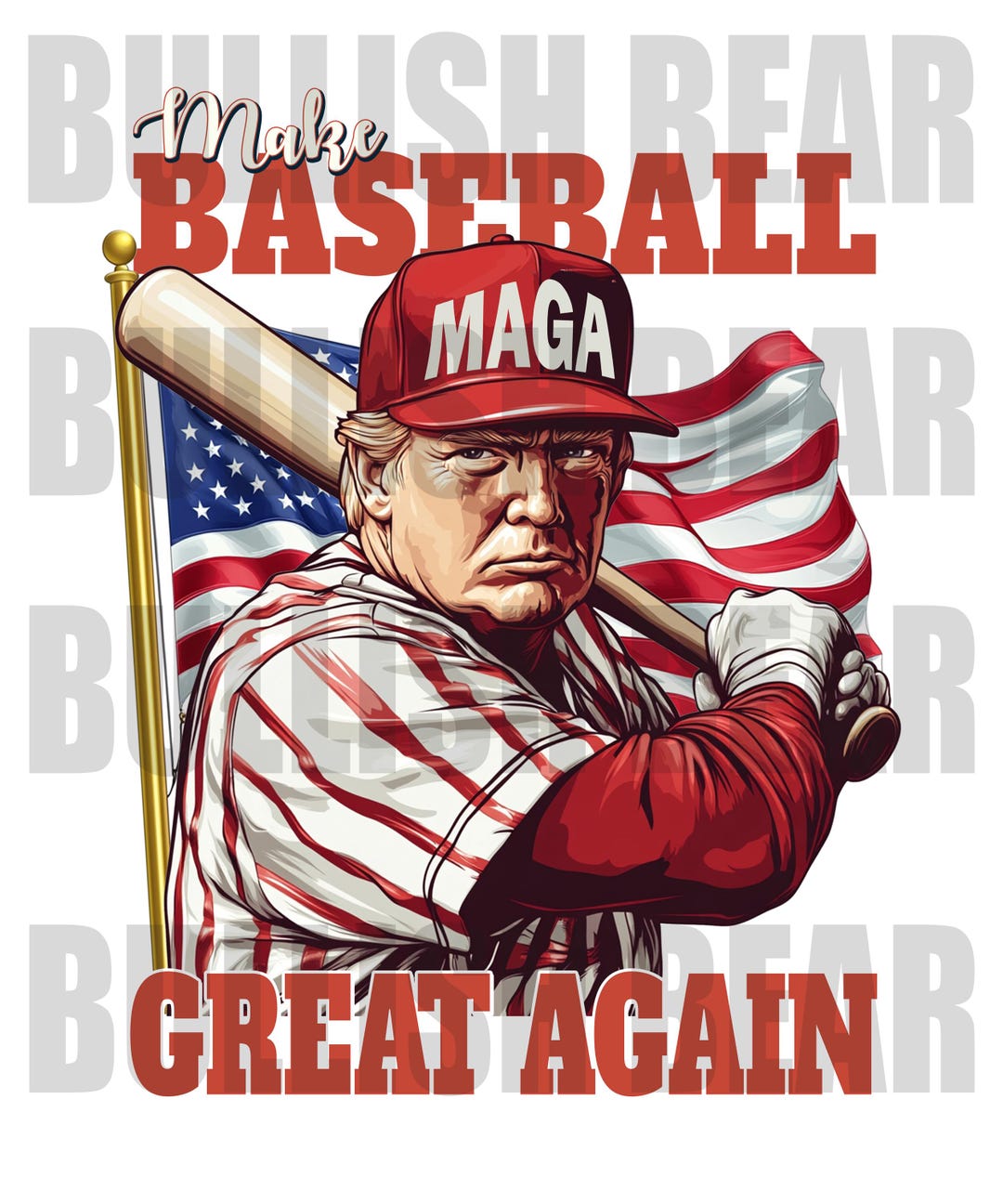 Donald Trump Baseball PNG, Trump Make Baseball Great Again, Trump ...