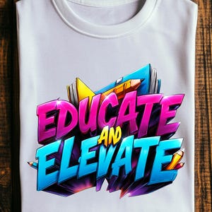 Teachers, Students, Back to School Graffiti Art Bundle, Colorful ...