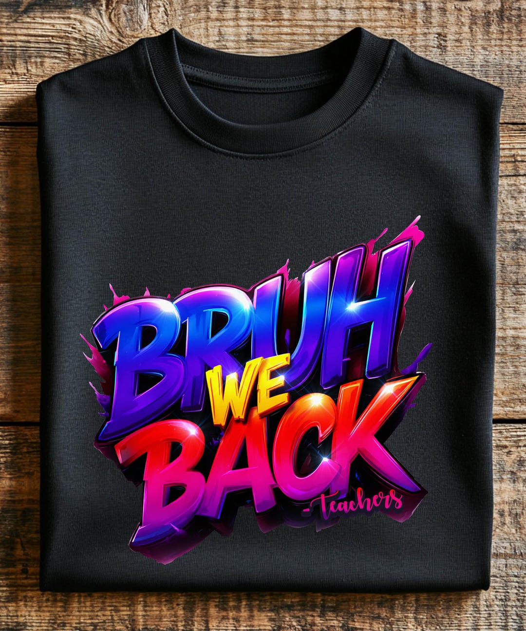 Graffiti Bruh We Back Teachers PNG, First Day of School PNG, Bruh ...