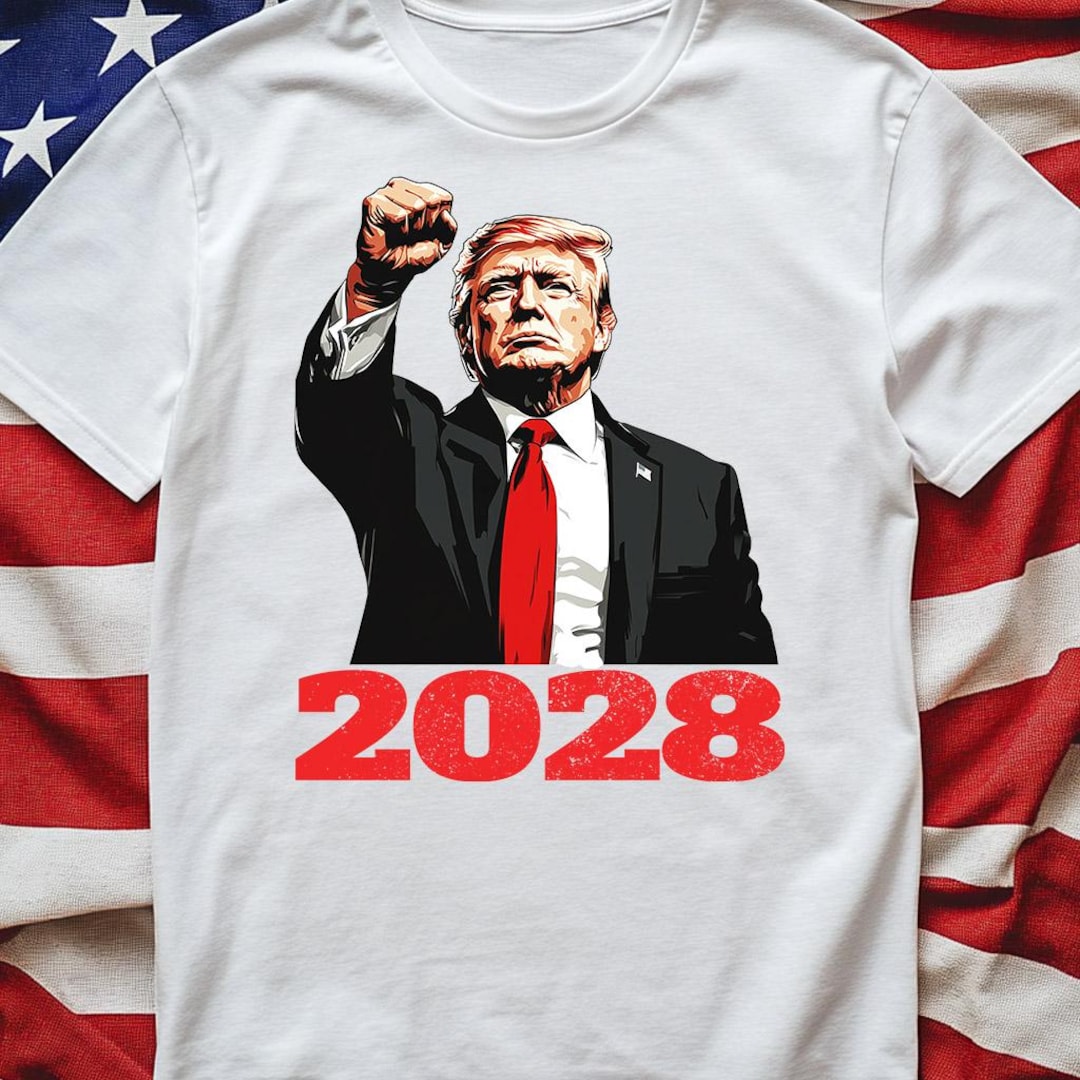 Donald Trump 2028 PNG Digital Download, Trump 2028 Patriotic PNG, Trump ...