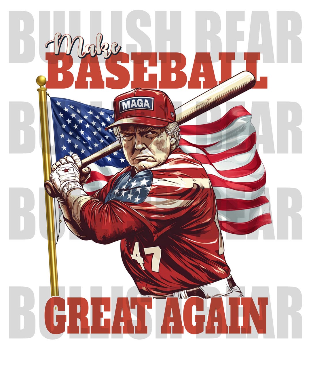 Donald Trump Baseball PNG, Trump Make Baseball Great Again, Trump ...
