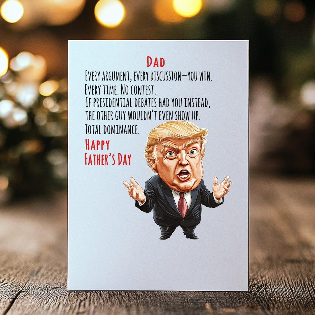 Cool Trump Father's Day PNG Digital Download, Trump Funny Quotes for ...