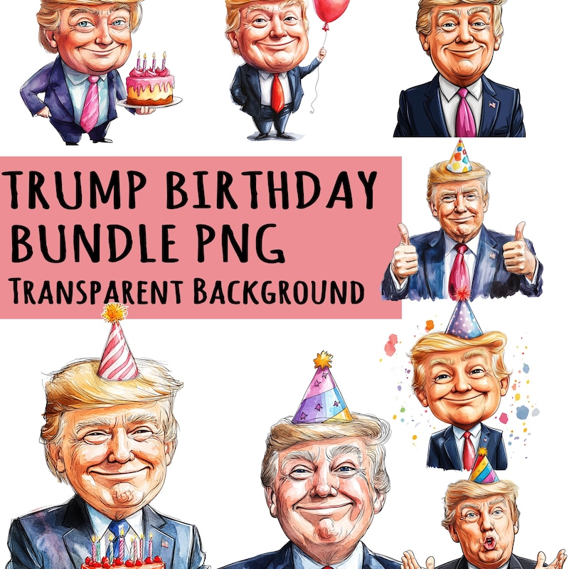 Donald Trump Birthday Cards - Etsy