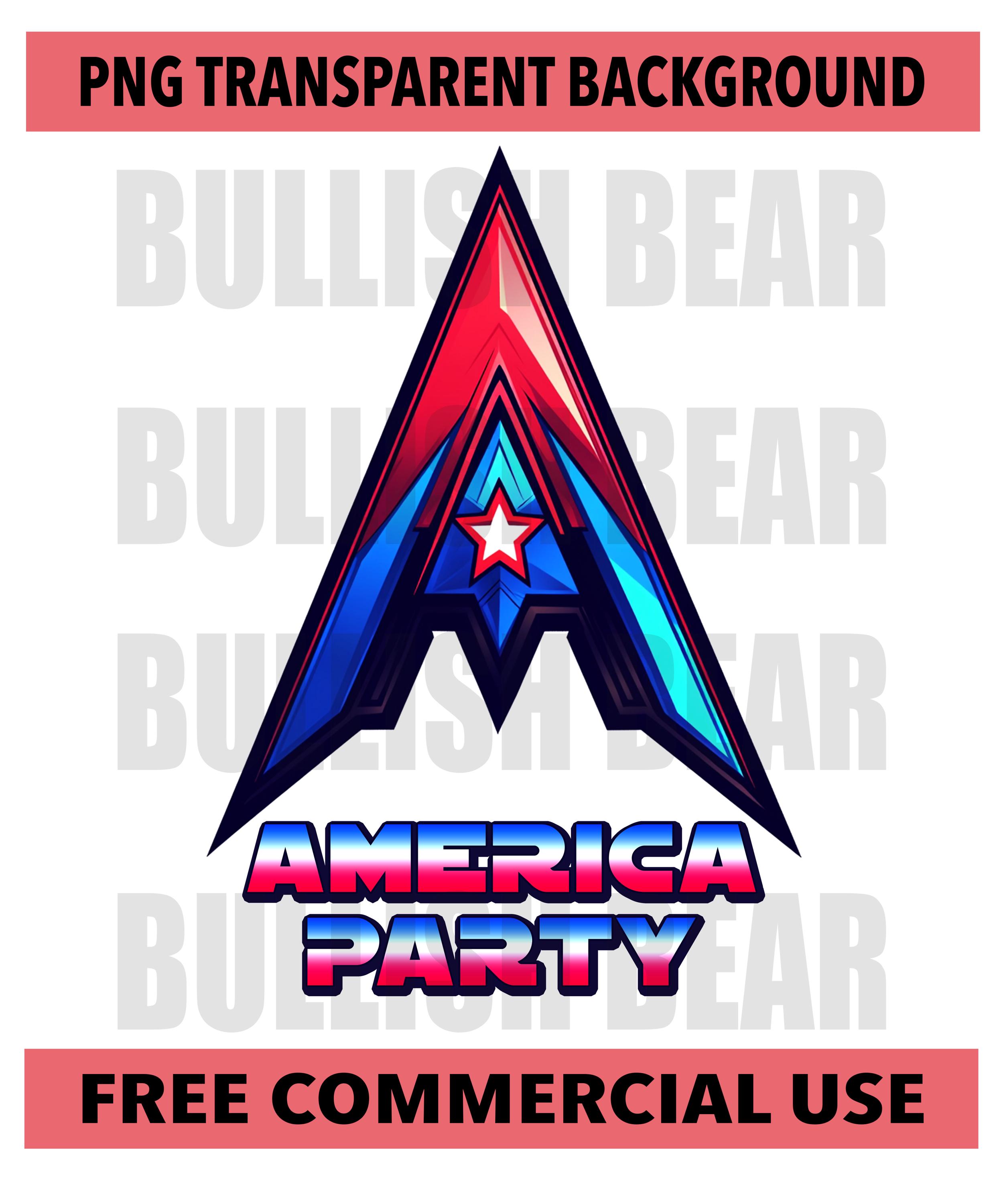 America Party Logo PNG, New Elon Musk America Party Logo Parody ...