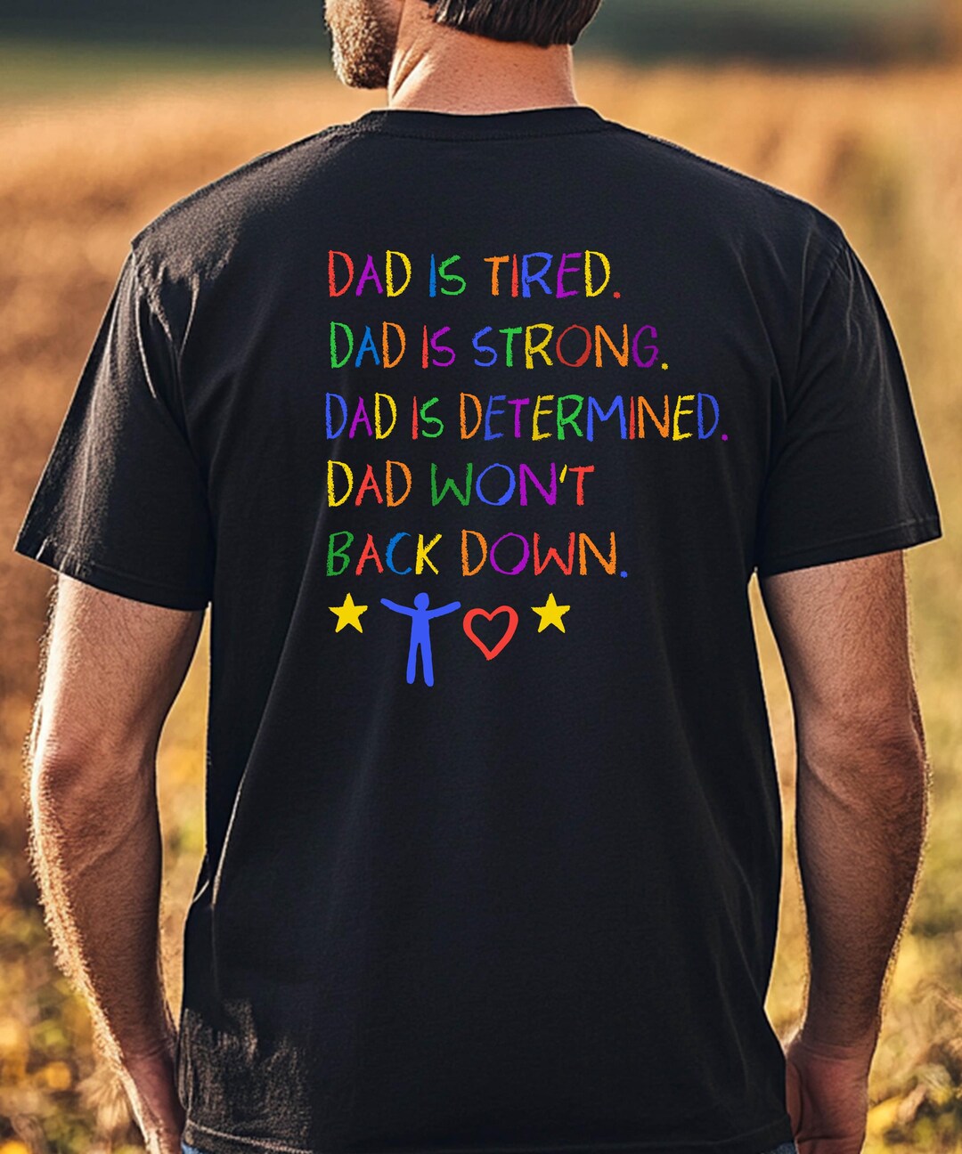Proud Dad Shirt - Hardworking Father Tee - Funny Inspirational Dad Gift ...