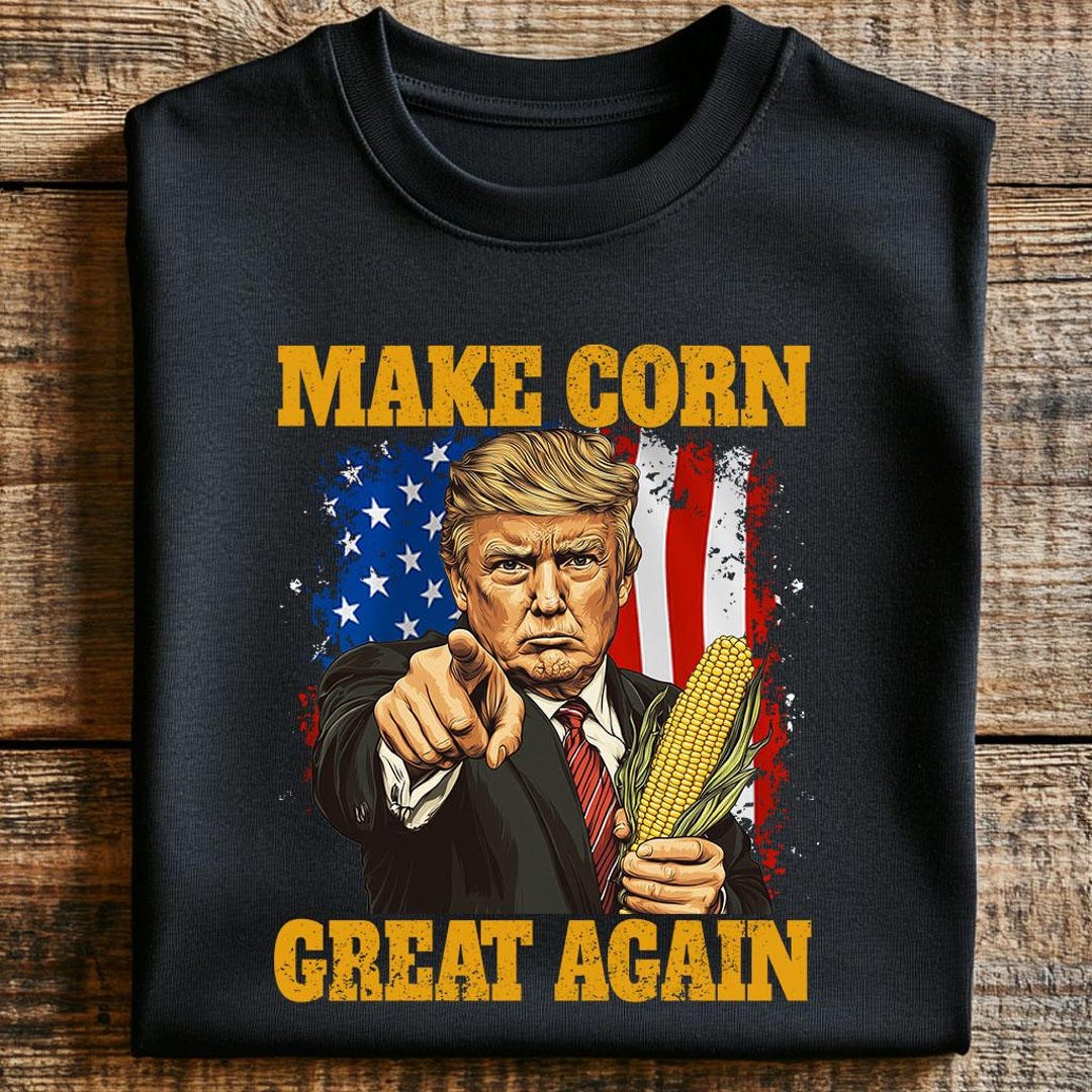 Make Corn Great Again, Trump Corn Design PNG, Trump Corn Clipart, Corn ...