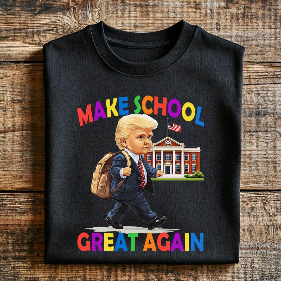 Trump Classroom PNG, Make School Great Again Download, Political Back ...