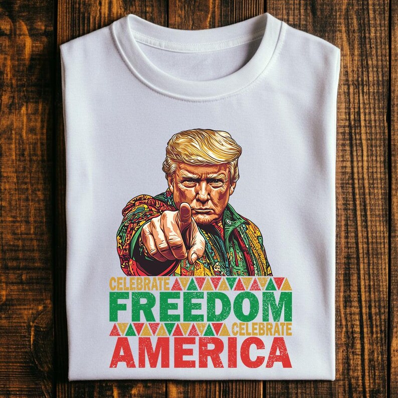 President Trump Juneteenth PNG, Celebrate Freedom Celebrate America ...