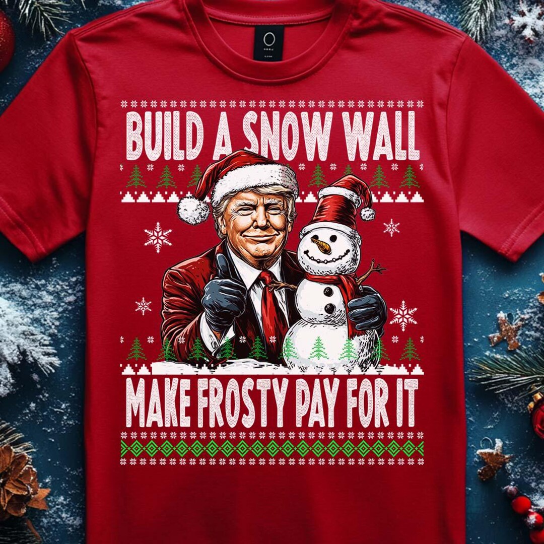 Funny Trump Christmas PNG, Christmas 2024 Trump Design PNG, Humorous ...