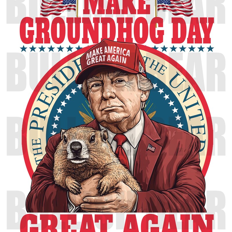 Groundhog Day Clip Art - Etsy