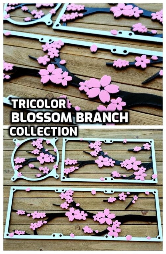 Sakura Cherry Blossom Branch Collection Tricolor Gaming - Etsy
