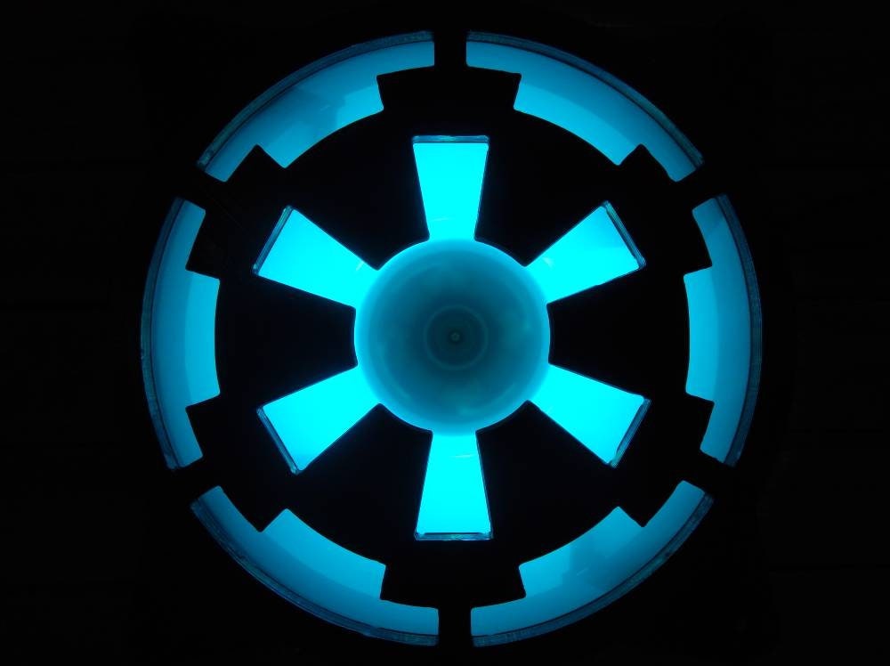 Galactic Empire Logo / Imperial Gaming Computer Fan Shroud / Grill ...