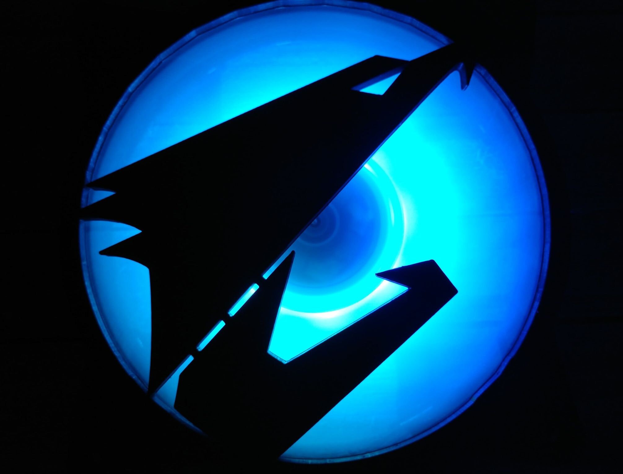 Gigabyte Aorus Logo Gaming Computer Fan Shroud / Grill / Cover - Custom ...