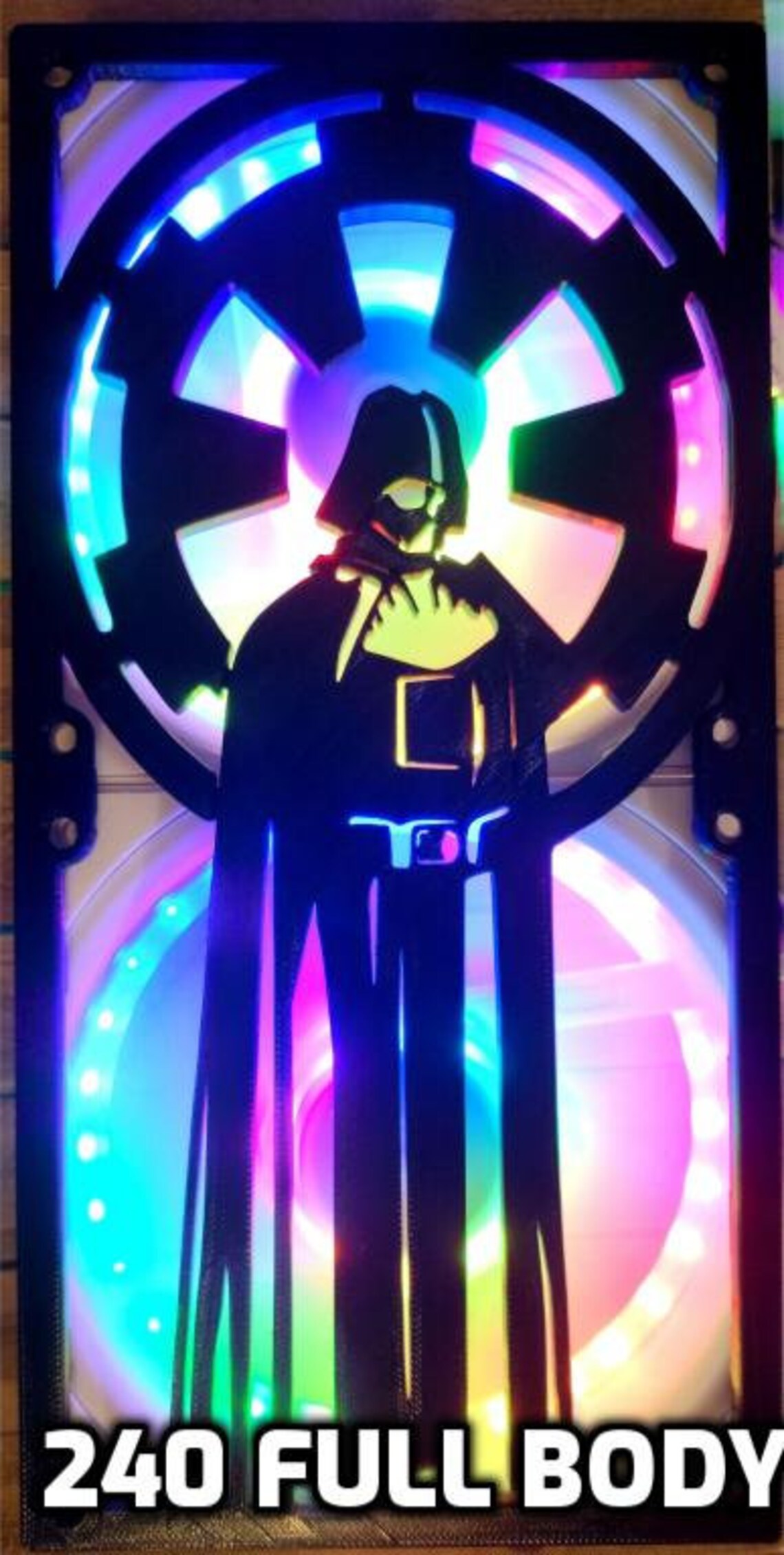 Galactic Empire Logo / Imperial Gaming Computer Fan Shroud / Grill ...