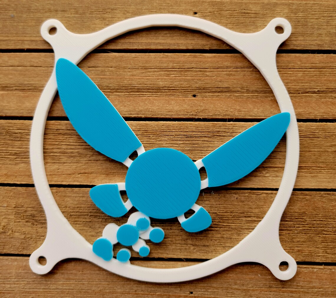 Navi Multicolor Artisan Gaming Computer Fan Shroud / Grill / Cover ...