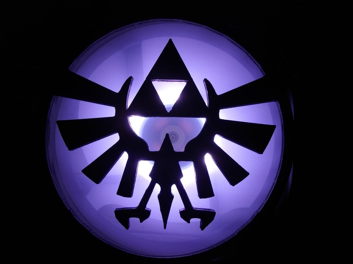 Triforce of Hyrule Emblem Gaming Computer Fan Shroud / Grill / - Etsy
