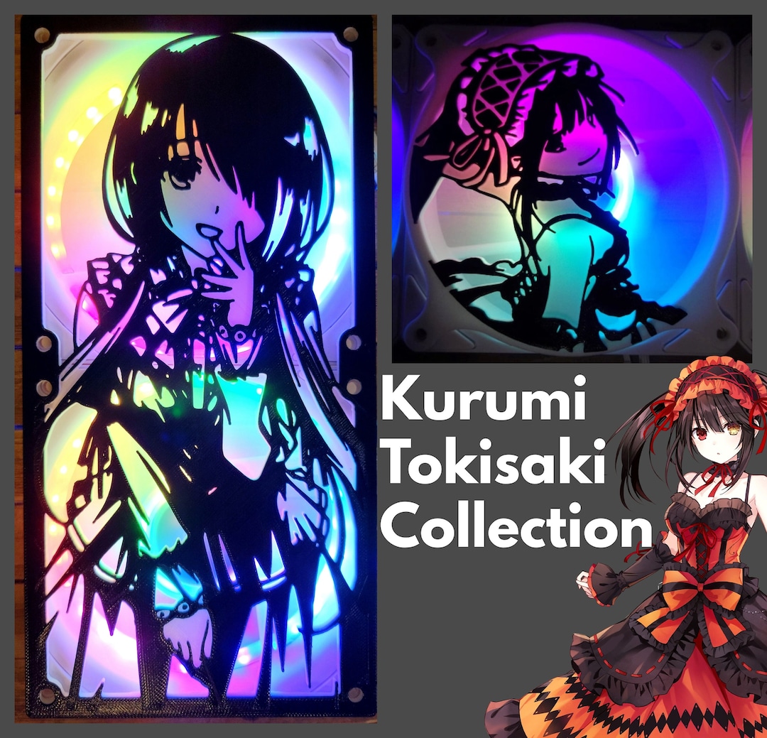 Kurumi Tokisaki Collection - Dual Color Artisan Gaming Computer Fan ...