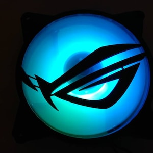 ASUS ROG Eye Fan Grill Gaming Accessories Strix Logo Fan Cover Casket ...