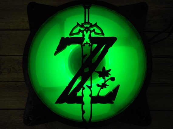 Legend of Zelda Sword Logo Emblem Gaming Computer Fan Shroud / - Etsy