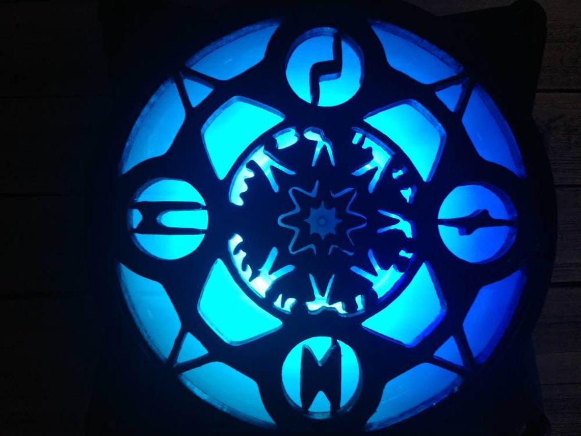 Arcane School of Necromancy Logo Gaming Computer Fan Shroud / Grill ...