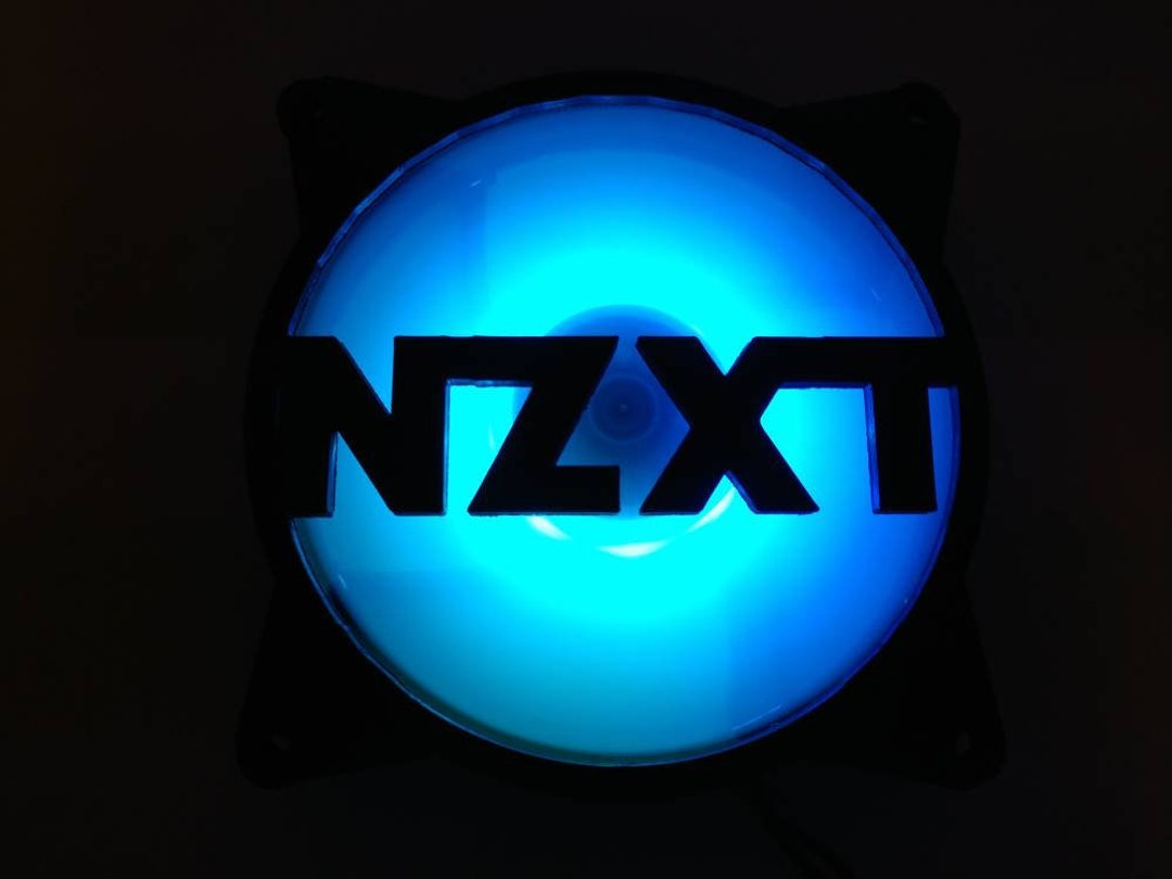 NZXT Logo Gaming Computer Fan Shroud / Grill / Cover - Custom 3D ...