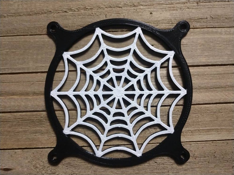 Spiderweb Gaming Computer Fan Shroud / Grill / Cover Custom | Etsy