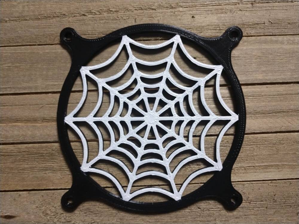Spiderweb Gaming Computer Fan Shroud / Grill / Cover Custom | Etsy
