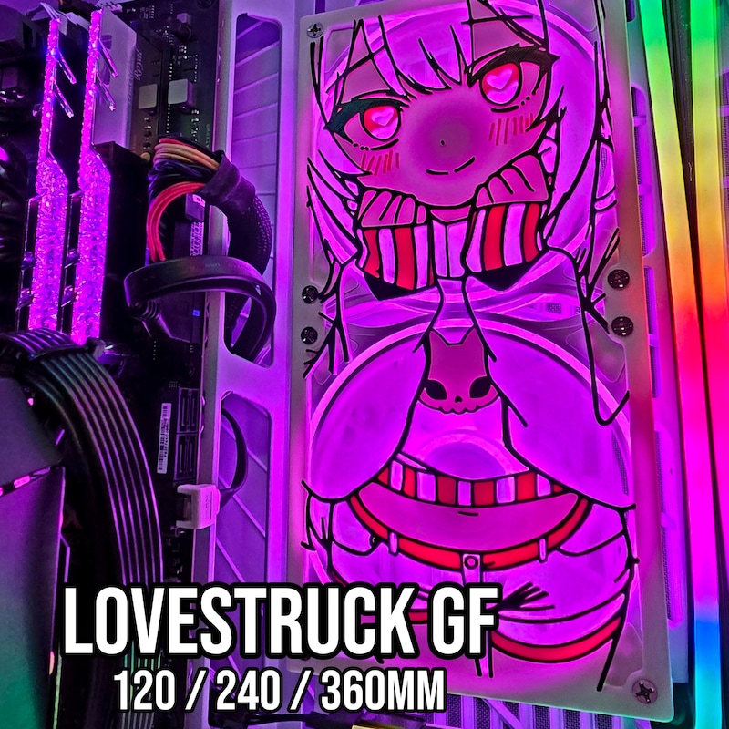 Anime Girl Fan Covers - Etsy