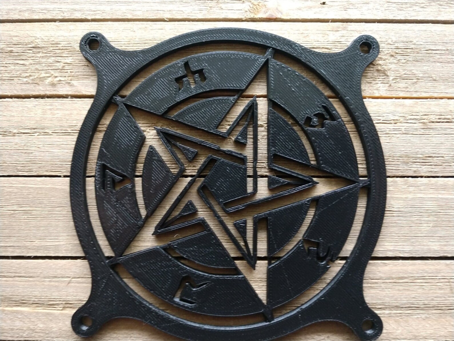 Pentagram / Pentacle Gaming Computer Fan Shroud / Grill / - Etsy
